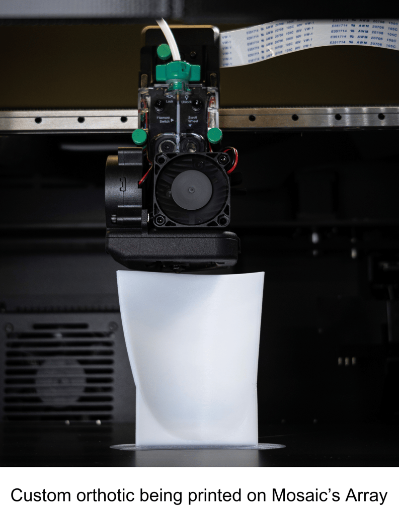 Mosaic Announces Expansion into Orthotics in New Partnership with Taika3D