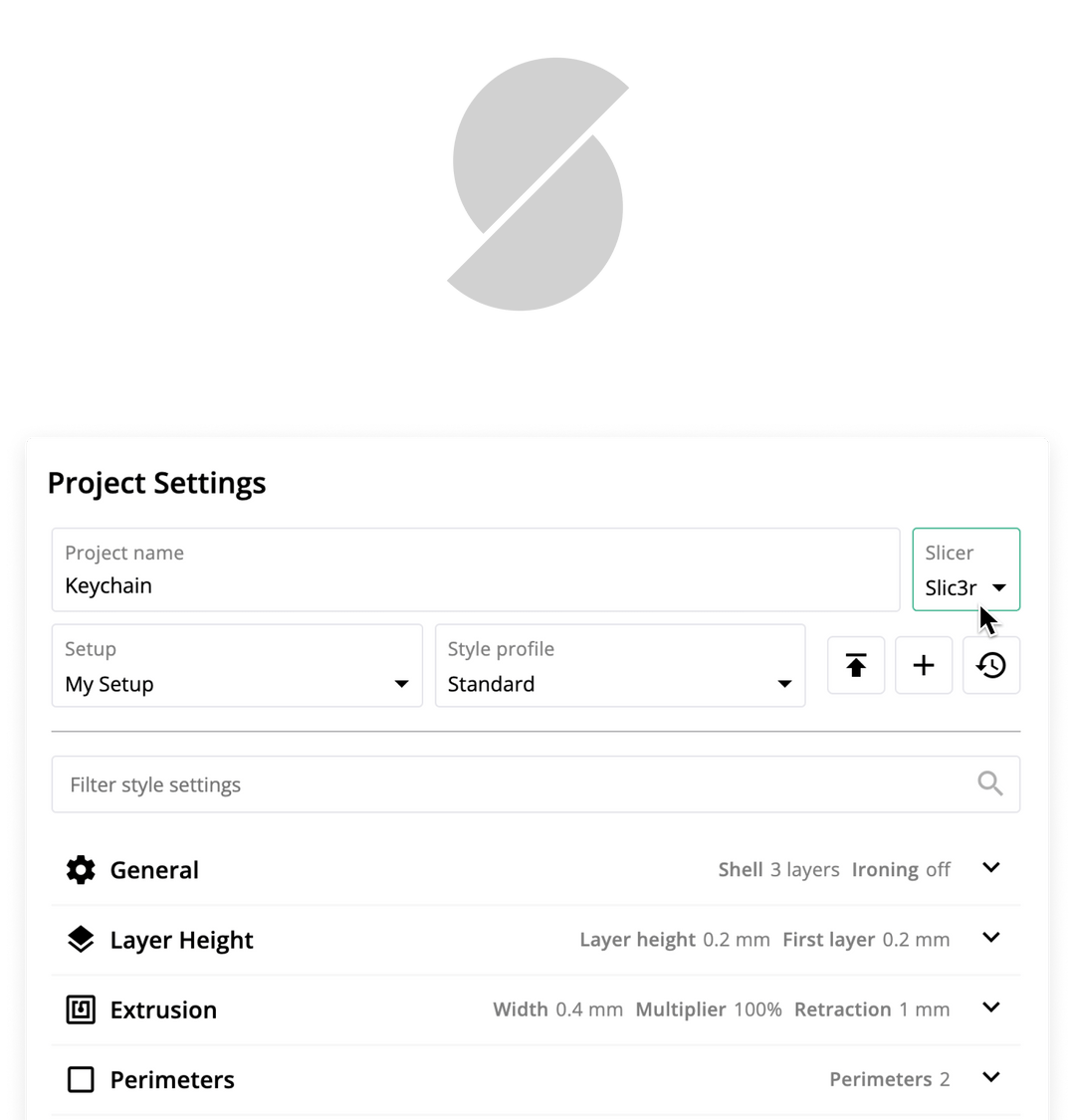 Slic3r: A new engine option for Canvas! – Mosaic Manufacturing